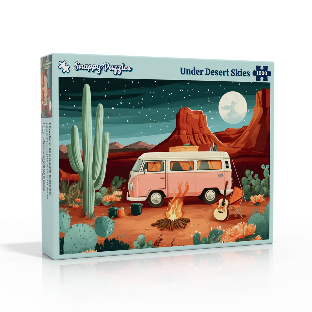 Under Desert Skies by Snappy Puzzles | 1,000 Piece Jigsaw Puzzle ...