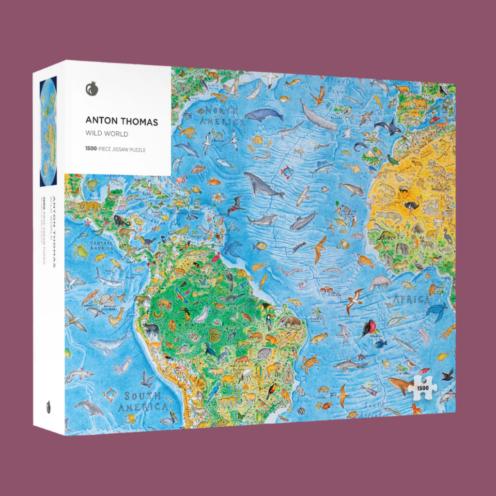 Anton Thomas: Wild World by Pomegranate | 1,500 Piece Jigsaw Puzzle – Puzzledly