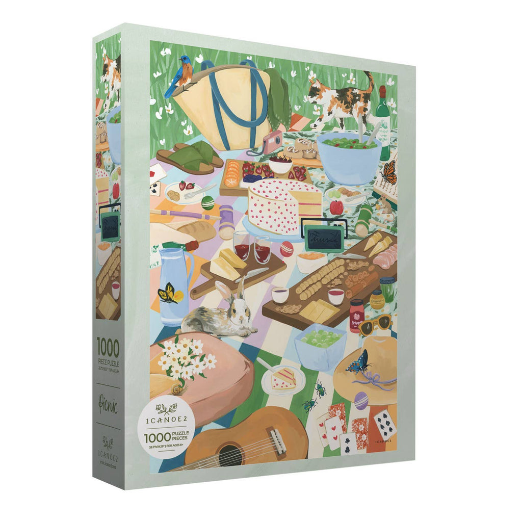 Picnic by 1Canoe2 | 1,000 Piece Jigsaw Puzzle – Puzzledly