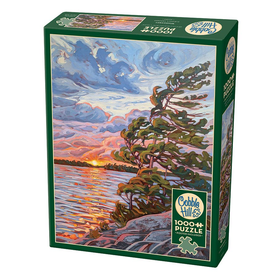 Windswept by Cobble Hill | 1,000 Piece Jigsaw Puzzle – Puzzledly