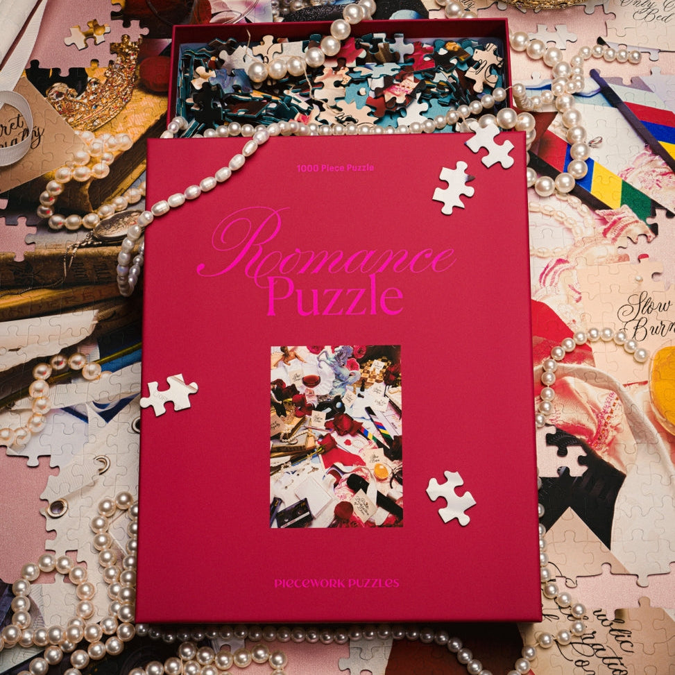 Romance by Piecework Puzzles | 1,000 Piece Jigsaw Puzzle – Puzzledly