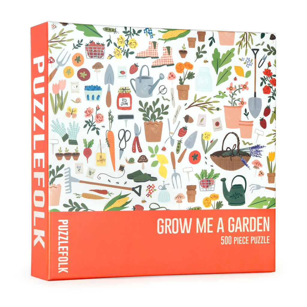 Grow Me A Garden by Puzzlefolk | 500 Piece Jigsaw Puzzle – Puzzledly