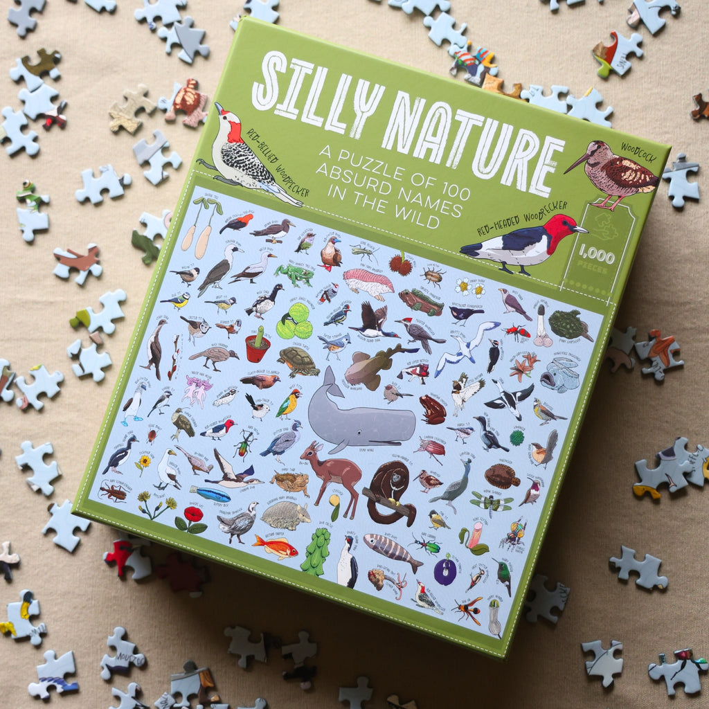 Silly Nature by Sleazy Greetings | 1,000 Piece Jigsaw Puzzle – Puzzledly