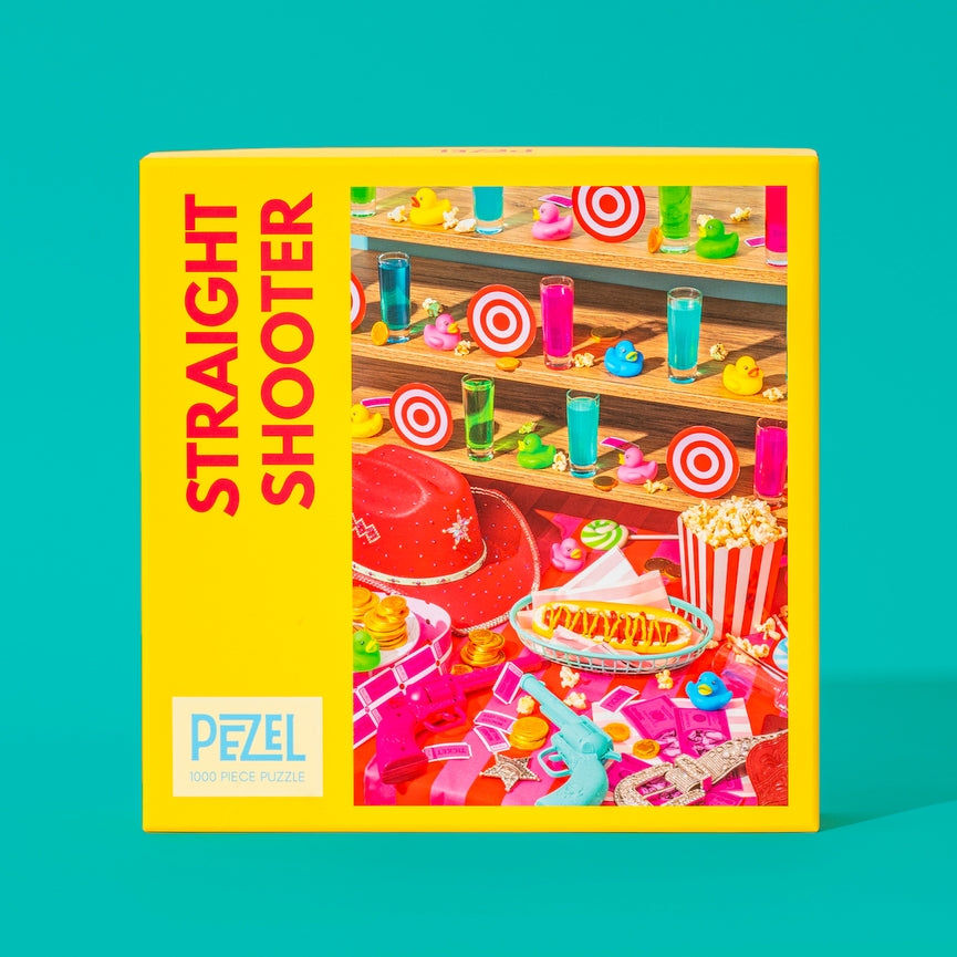 Straight Shooter by Pezel Puzzles | 1,000 Piece Jigsaw Puzzle – Puzzledly