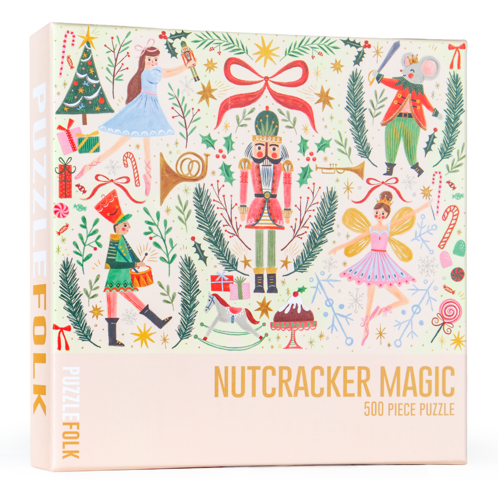 Nutcracker Magic by Puzzlefolk | 500 Piece Jigsaw Puzzle – Puzzledly