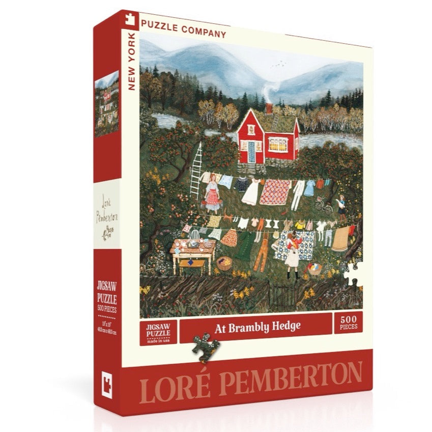 At Brambly Hedge by New York Puzzle Company | 500 Piece Jigsaw Puzzle ...