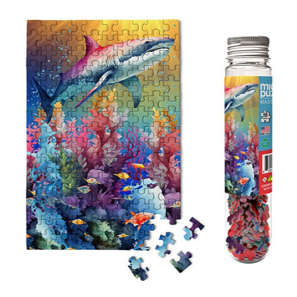 Shark Reef - Marine Life by MicroPuzzles | 150 Piece Jigsaw Puzzle ...