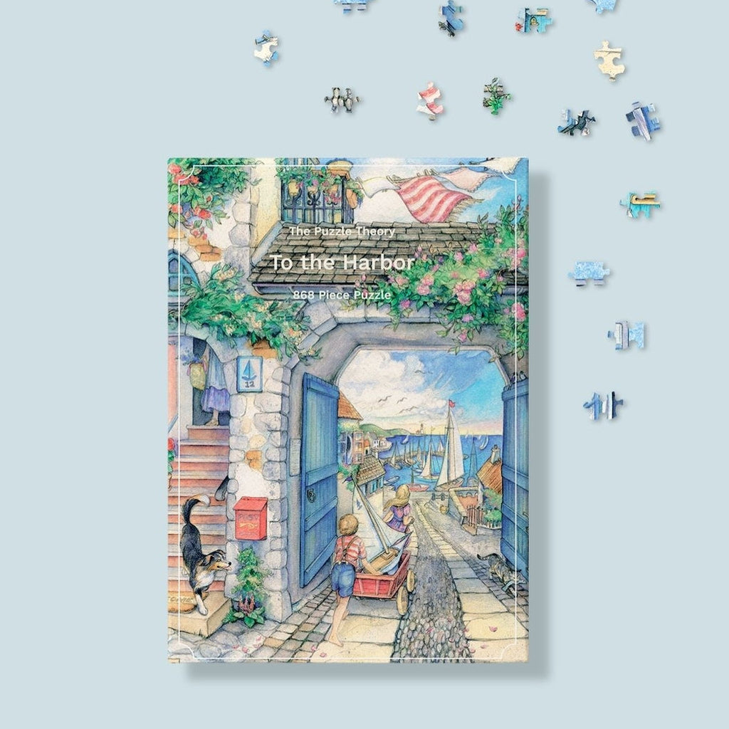 To the Harbor by The Puzzle Theory | 896 Piece Jigsaw Puzzle – Puzzledly