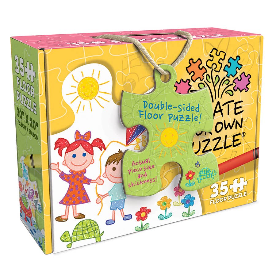 Create Your Own by Cobble Hill | 35 Piece Jigsaw Puzzle – Puzzledly