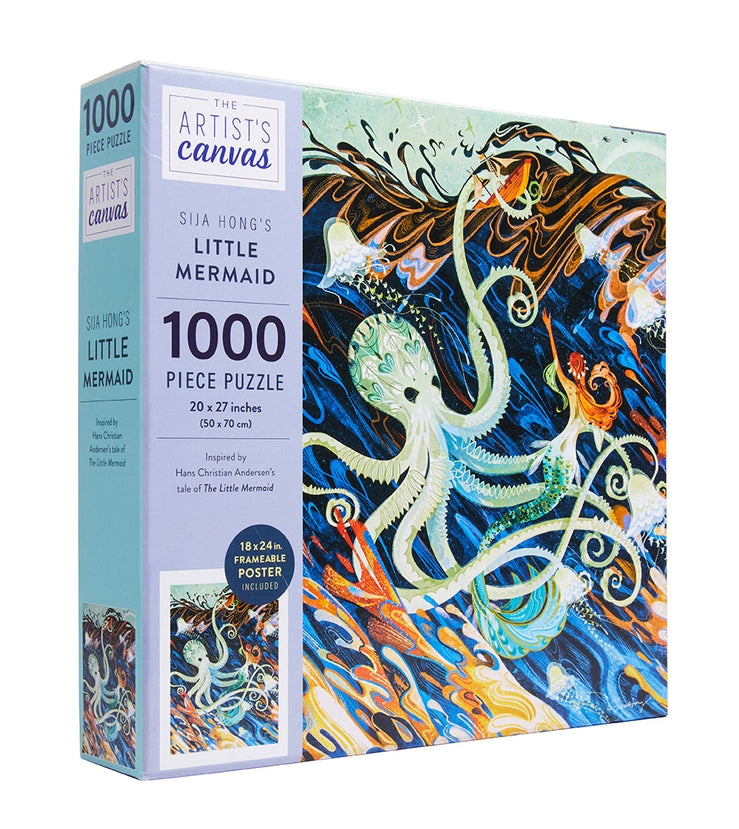 Little Mermaid by Insight Editions | 1,000 Piece Jigsaw Puzzle – Puzzledly