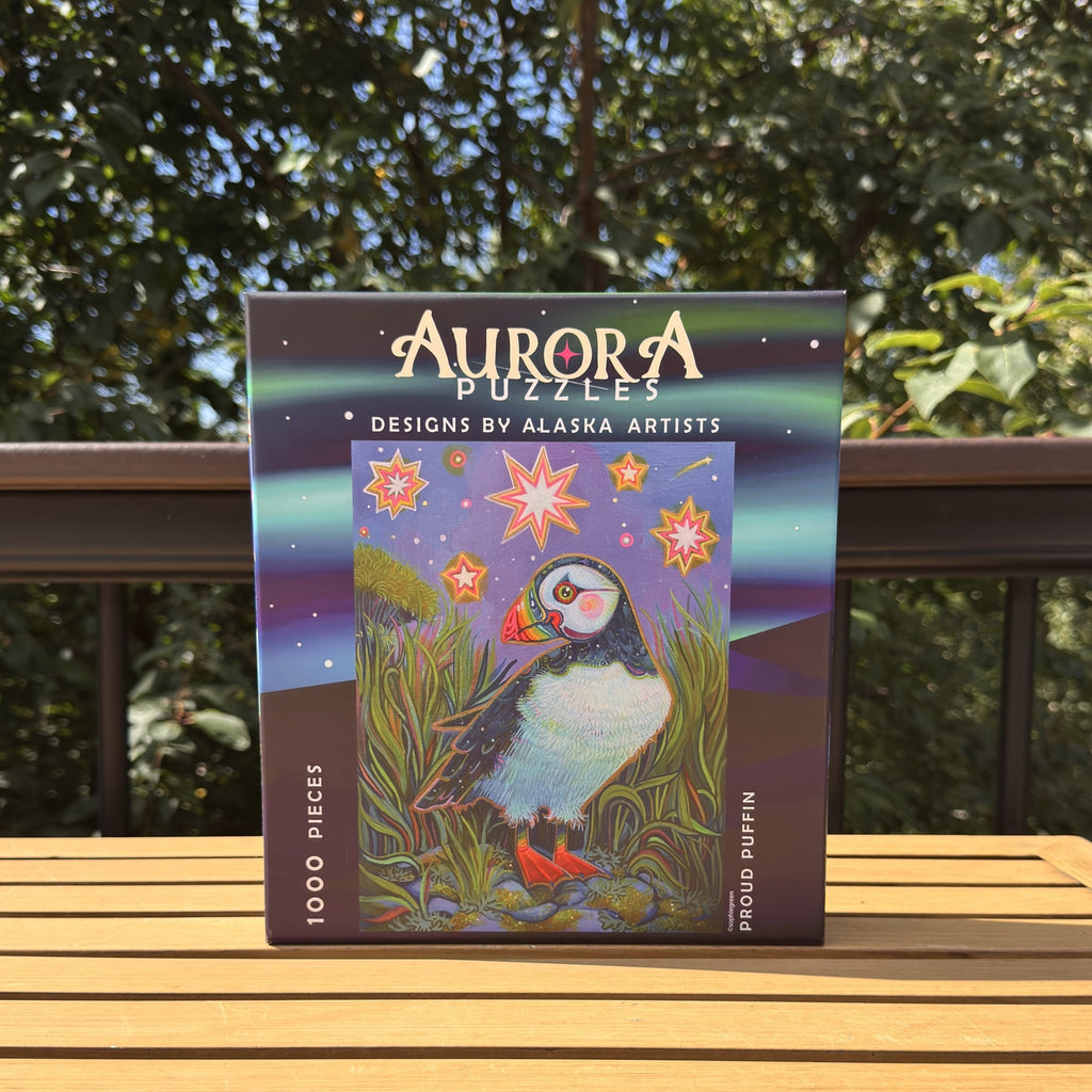 Proud Puffin by Aurora Puzzles | 1,000 Piece Jigsaw Puzzle – Puzzledly