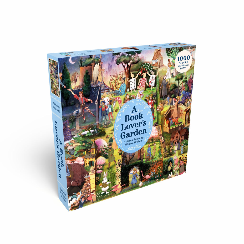 A Book Lover's Garden by Laurence King Publishing | 1,000 Piece Jigsaw ...