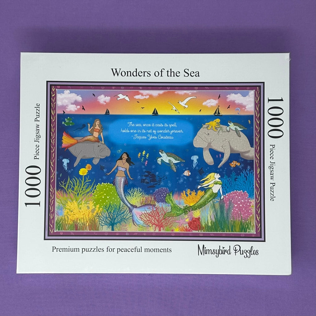 Wonders of the Sea by Mimsybird Puzzles | 1,000 Piece Jigsaw Puzzle ...