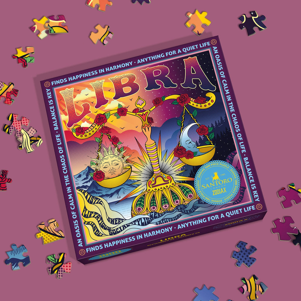 Libra by Santoro | 1,000 Piece Jigsaw Puzzle – Puzzledly