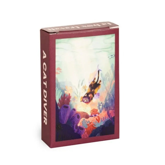 A Cat Diver by Trevell | 99 Piece Jigsaw Puzzle – Puzzledly