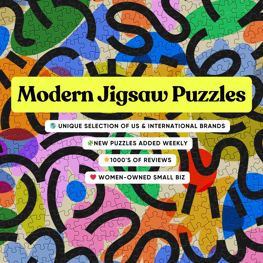 Modern Jigsaw Puzzles for Adults | Puzzledly.com