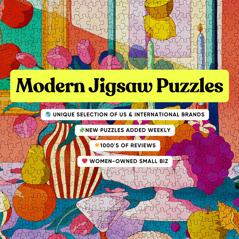 Modern Jigsaw Puzzles for Adults | Puzzledly.com