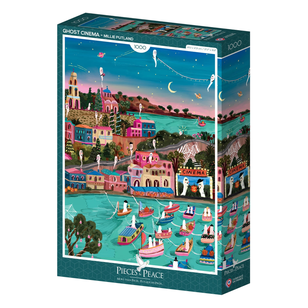 Phantom Cinema by Pieces & Peace | 1,000 Piece Jigsaw Puzzle – Puzzledly