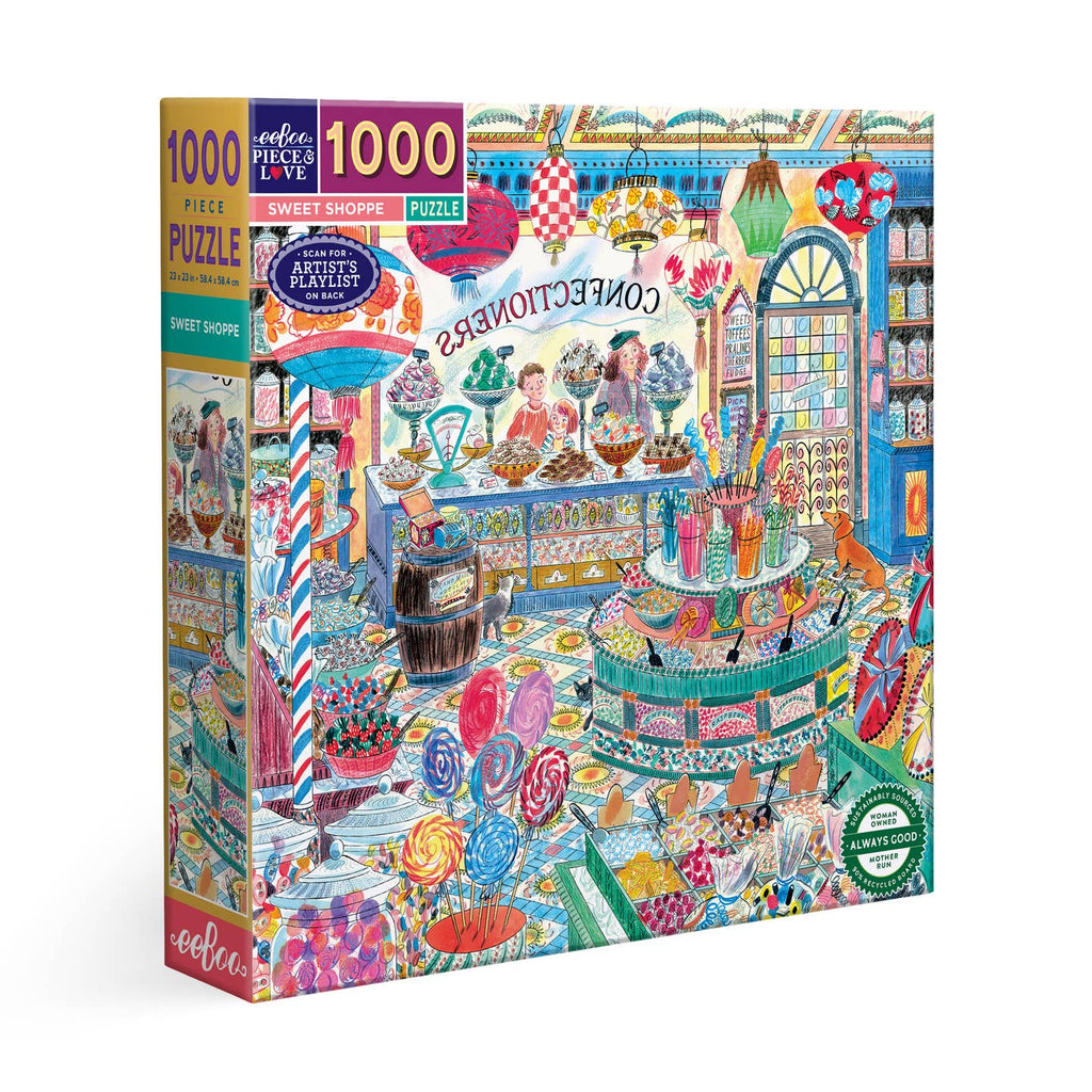 Sweet Shoppe by eeBoo | 1,000 Piece Jigsaw Puzzle – Puzzledly