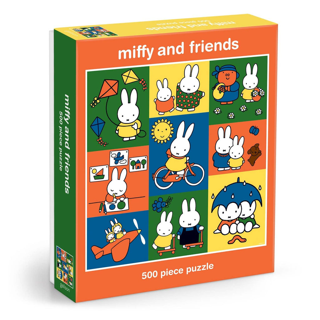 Miffy and Friends by Galison | 500 Piece Jigsaw Puzzle – Puzzledly