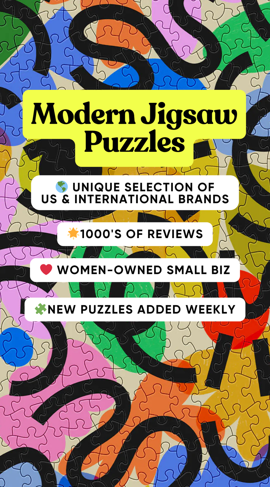 Modern Jigsaw Puzzles for Adults | Puzzledly.com
