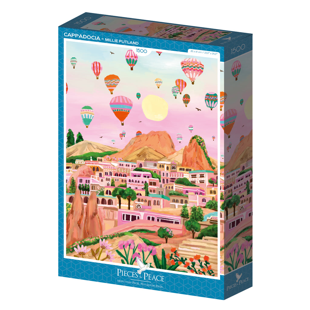 Cappadocia by Pieces & Peace | 1,500 Piece Jigsaw Puzzle – Puzzledly