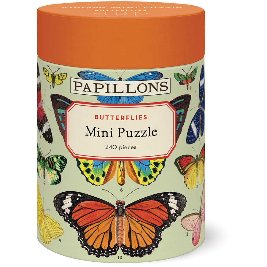 Butterflies by Cavallini & Co. | 240 Piece Jigsaw Puzzle – Puzzledly