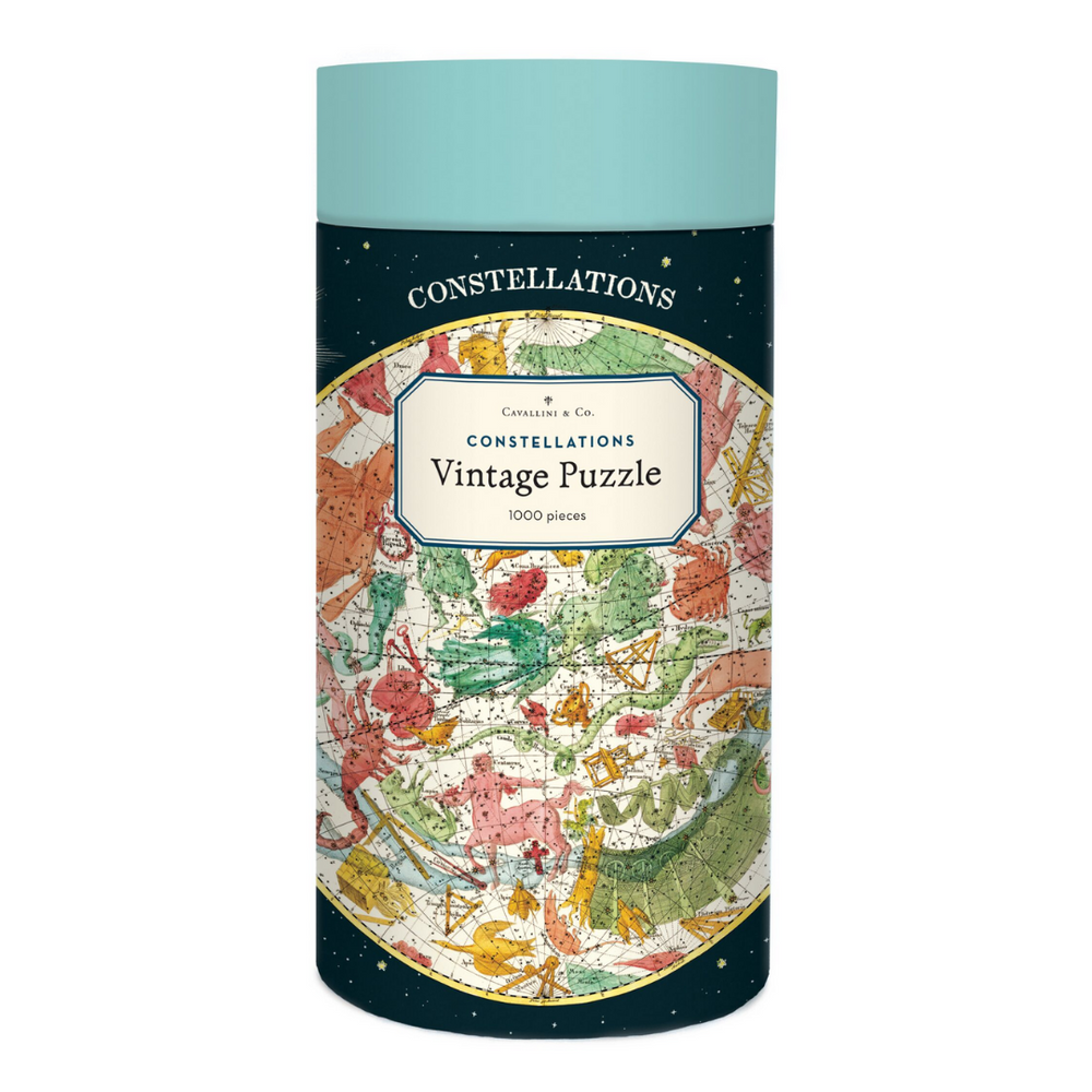 Constellations by Cavallini & Co. | 1,000 Piece Jigsaw Puzzle – Puzzledly