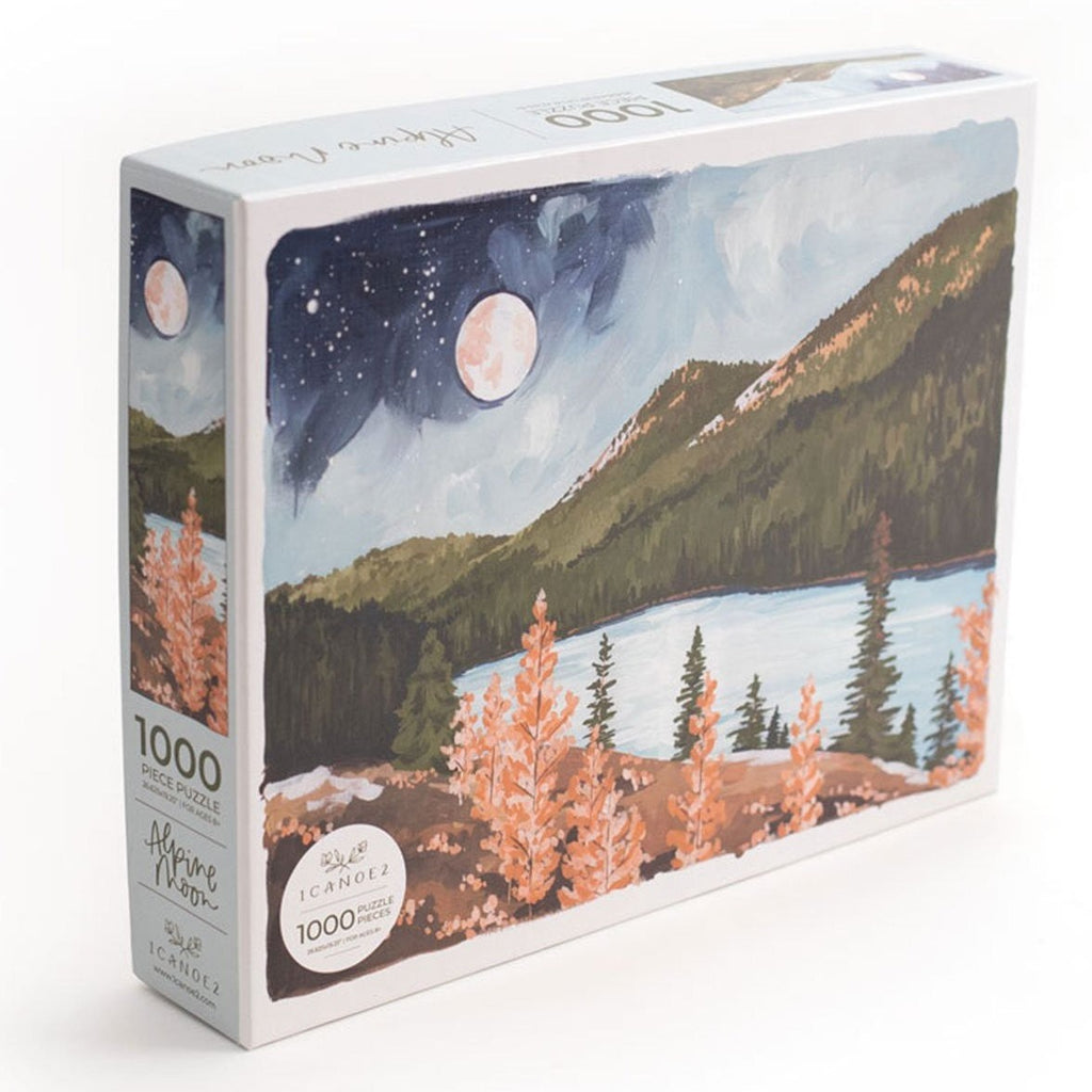 Alpine Moon | 1,000 Piece Jigsaw Puzzle – Puzzledly
