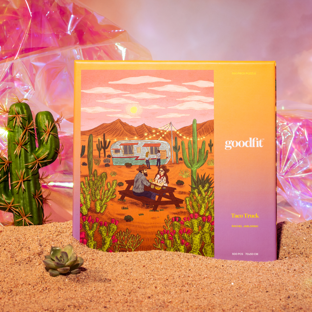 Taco Truck by Goodfit Puzzles | 500 Piece Jigsaw Puzzle – Puzzledly